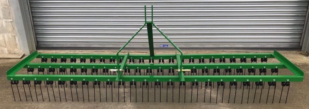 Spring Tine Harrow, Grass Harrow, Tractor Harrow, Field Harrows 3 Row ...